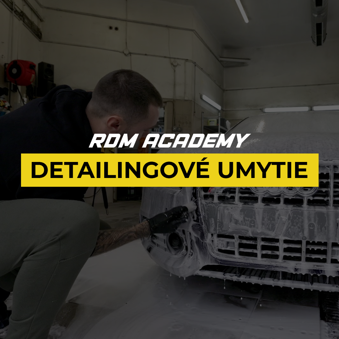 RDM Online školenie - Ako správne umyť auto